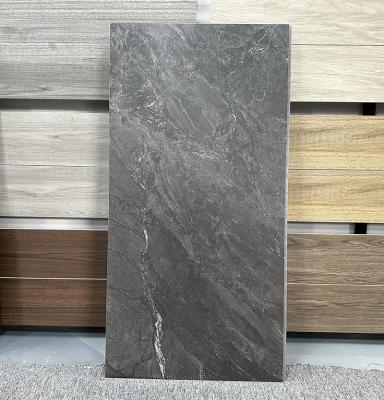 China Villa Rustic Porcelain Tile 600x1200mm Antibacterial Cement Floor Tiles for sale