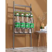 China SUS304 Steel Black Floor Free Standing Towel Warmer Hot Towel Warmer Rack for sale