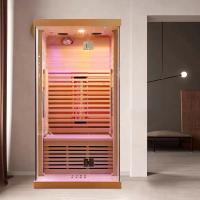 China Indoor Luxury Spa Keep Body Health Steam and Infrared Sauna 1900W for sale