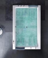 China 2 Person Whirlpool Acrylic Jacuzzi Tub Home Improvement Independent Water Massage for sale