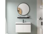 China T&F Bathroom Vanity Units , Space Saving Vanity Cabinet With Mirror for sale
