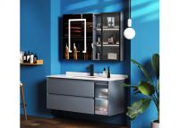 China MDF boards Bathroom Basin Units , ISO9001 Bathroom Single Sink Vanities for sale