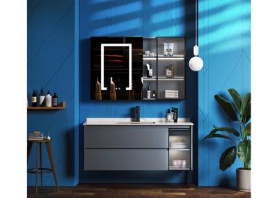 China MDF boards Bathroom Basin Units , ISO9001 Bathroom Single Sink Vanities for sale