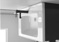 China Luxury Floating Bathroom Vanity Supplier Mirror Cabinet Modern Matte White Wall Mounted Bathroom Vanity Set for sale