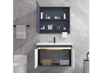 China Foshan Manufacturer Hot Sale Single Sink Design Modern Bathroom Vanity Set for sale