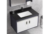 China Foshan Manufacturer Hot Sale Single Sink Design Modern Bathroom Vanity Set for sale