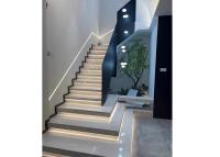 China Marble Look 1200x300x170 Porcelain Stair Tiles Non Slip Exterior Floor for sale