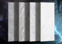 China Gray Polished Porcelain Tiles 1200x300mm Restaurant Anti Skid Stairs Tiles for sale