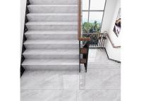 China Gray Polished Porcelain Tiles 1200x300mm Restaurant Anti Skid Stairs Tiles for sale
