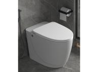China Modern Advanced Foot Sensor Intelligent Water Closet White Ceramic Bathroom for sale