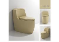 China White Glazed One Piece Wc Dual Flush S Trap Ceramic Toilet Bowl Sanitary Ware for sale