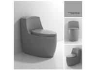 China White Glazed One Piece Wc Dual Flush S Trap Ceramic Toilet Bowl Sanitary Ware for sale