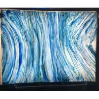 China Backlit Lighting Translucent Natural Stone Big Marble Slab Luxury Beautiful for sale