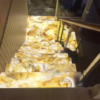 China Backlit Lighting Translucent Natural Stone Big Marble Slab Luxury Beautiful for sale