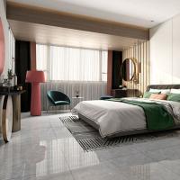 China Anti Fouling Full Body Polished Glazed Porcelain Flooring Wall Tiles For Living Room for sale