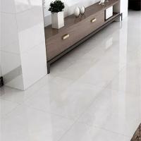 China High Glossy Gray Color Nature Texture 600*600mm Glazed Polished Porcelain Floor Tiles for sale