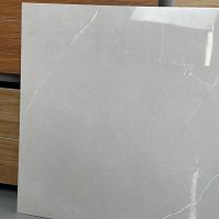 China High Glossy Gray Color Nature Texture 600*600mm Glazed Polished Porcelain Floor Tiles for sale