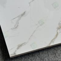 China 600*600mm Living Room Glazed Ceramic Tiles Super White Marble With Glod Vein Glazed Polished for sale