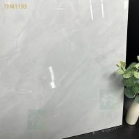 China Full Body Glazed Ceramic Tiles Gray Marble Polished Porcelain Floor Tiles for sale