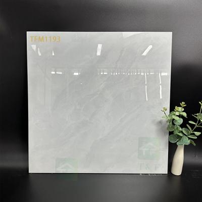 China Full Body Glazed Ceramic Tiles Gray Marble Polished Porcelain Floor Tiles for sale