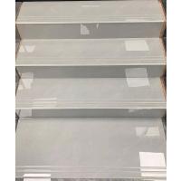 China 1200*470mm Marble Look Porcelain Tiles Full Body Polished Glazed Floor Stair Step Tiles for sale