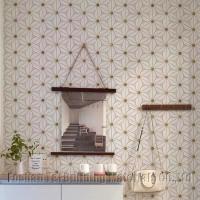 China Waterjet Flower Mosaic Floor Wall Tile 320x320mm Grade AAA for sale