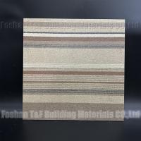 China Hotel Apartment Carpet Floor Porcelain Tiles Ceramic Texture Anti - Slip Strip Pattern for sale