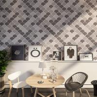 China Dragon Scale Full Body Mosaic Ceramic Tiles Bathroom Background Wall Fish Scale Tile for sale