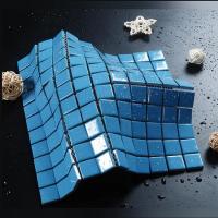 China Square Swimming Pool Mosaic Tile Indoor Fish Pool Ceramic Outdoor Landscape Wall Ground Blue for sale