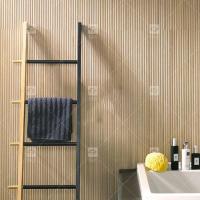 China Grille Pull Trough Imitation Wood Grain Ceramic Tiles Balcony Floor Luxury Texture Background Wall for sale