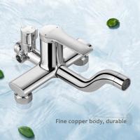 China Three Function Bath Shower Mixer Set Copper Alloy Adjustable Descaling Shower Set for sale