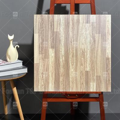 China 600x600mm Full Body Rustic Floor Tiles Wooden Texture Surface Non Slip Porcelain Tiles for sale