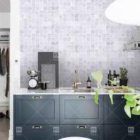 China Classic Carrara Natural Marble Stone Mosaic Porcelain Tiles For Floor And Wall for sale