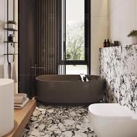China 600x600mm White Matt Marble Glazed Ceramic Tiles Washroom Rustic Floor Wall Tiles for sale