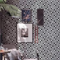 China Black And White Marble Stone Mosaic Tile For Wall Kitchen Backsplash Wear Resistant for sale