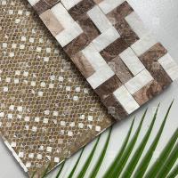China Marble Stone Look Mosaic Tiles Matte Surface Decorate Bathroom Kitchen Backsplash for sale