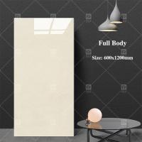 China Modern Large Glazed Porcelain Tiles Gray Marble For Interior Wall Square Shape for sale