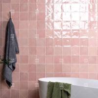China New Bathroom Shower Kitchen Backsplash High Glossy Glazed Handmade Ceramic Wall Tiles for sale