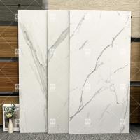 China Marble Look White Carrelage Porcelanto Polished Rusitc Porcelain Ceramic Floor Tiles for sale
