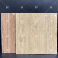 China High Glossy Interior Wood Look Porcelain Floor Tile Anti-slip Polished Glazed Porcelain Living Room Tiles For Flooring for sale