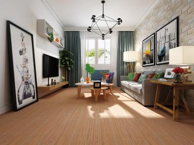 China Thickness 10.8mm Wood Grain Ceramic Tiles , Interior And Exterior 20x100 Tiles for sale