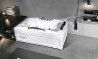 China Drainer Bathroom Jacuzzi Tub 1950x1300x780mm Freestanding Hot Tub for sale