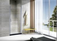 China Stainless Bathroom Shower Enclosure Acrylic Base With Sliding Door for sale