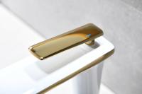 China 35mm Ceramic Cartridge Bathroom Basin Faucets , Solid Brass Single Hole Faucet for sale