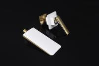China Wall Mounted Bathroom Waterfall Basin Faucet  2 Hole 1 Handle for sale