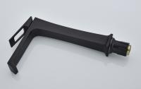 China Matte Black Waterfall Bathroom Sink Faucet 0.05-1.6Mpa Water pressure for sale