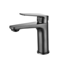 China 1 Hole Counter Top Wash Basin Taps 13L/Mins Hot Cold Water Desk Mounted for sale