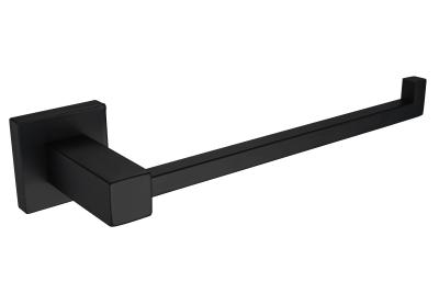 China 4 Pieces Bathroom Hardware Sets Faucet Matte Black Finish Modern Style for sale