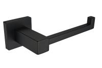 China 4 Pieces Bathroom Hardware Sets Faucet Matte Black Finish Modern Style for sale