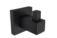 China 4 Pieces Bathroom Hardware Sets Faucet Matte Black Finish Modern Style for sale